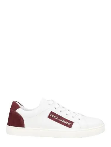 Dolce & Gabbana Calfskin Sneakers - White