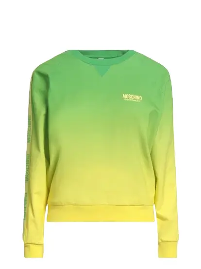 Moschino Sweatshirt In Cotton And Elastane - Green