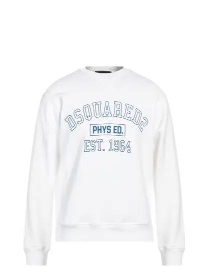 Dsquared2 Cotton Sweatshirt - White