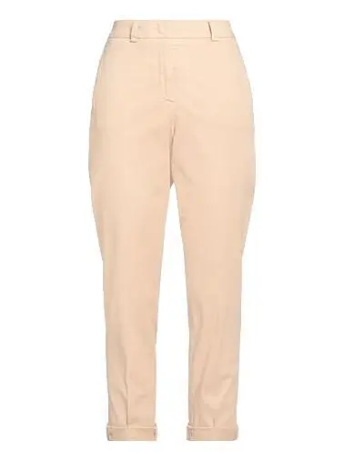 Peserico Tapered Twill Pants - Beige