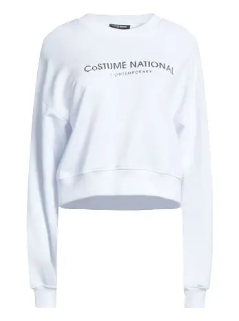 Costume National Fleece Sweatshirt - White