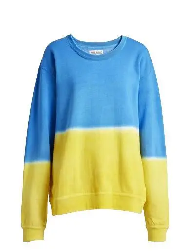 Isabel Marant Cotton-blend Fleece Sweatshirt - Blue