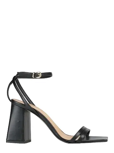 Momoni Ankle Strap Sandals - Black