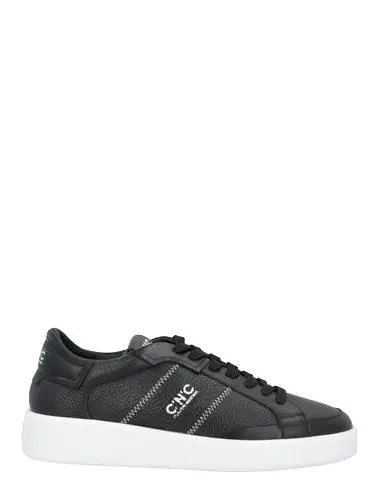 C'N'C COSTUME NATIONAL Leather Sneakers - Black
