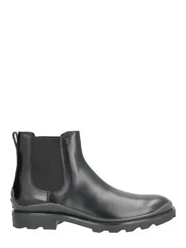 TOD'S Ankle Boots In Calfskin - Black