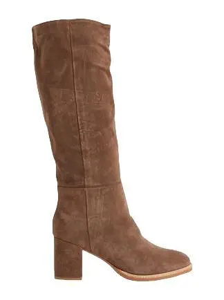 8 BY YOOX Split Leather Mid-heel Boots - Grey