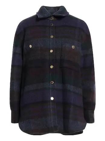 Sandro Flannel Overshirt - Purple