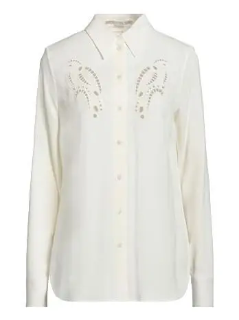 Stella McCartney Shirt With Embroidered Logo - White