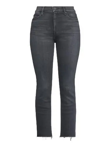MOTHER Insider Crop Jeans - Black