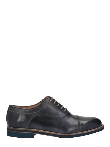BALDININI Leather Oxford Shoes - Navy