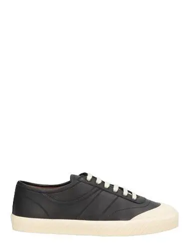 Bally Lambskin Sneakers - Black