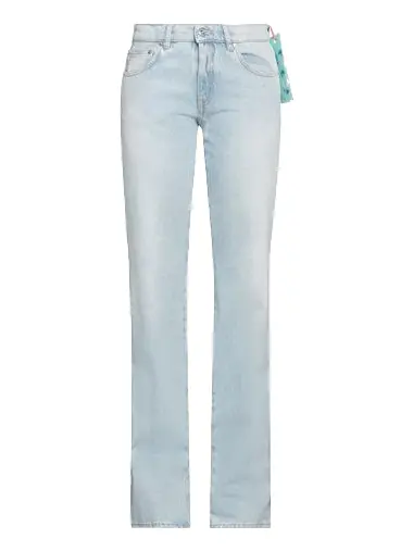 OFF-WHITE™ Straight Leg Jeans - Blue