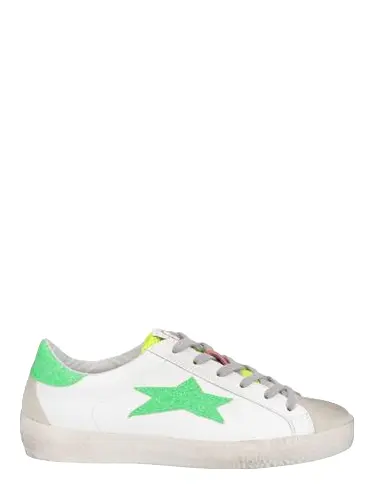 OKINAWA Low-top Leather Sneakers - White
