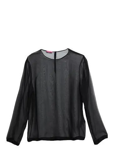 Valentino Garavani Silk Top - Black