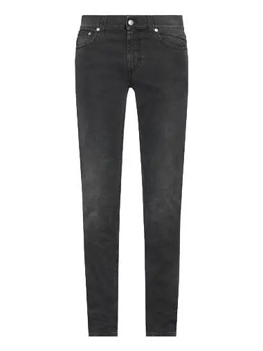 Alexander McQueen Jeans In Denim With Five-pocket Detailing - Black