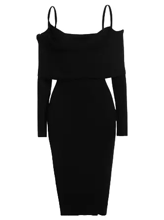 ANDREĀDAMO Midi Dress - Black