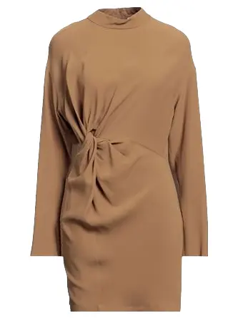 Erika Cavallini Mini Trapeze Dress - Beige