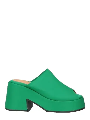 GANNI Slide Sandals - Green