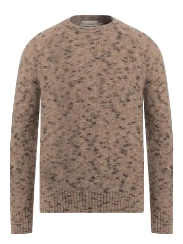 LANEUS Knitted Sweater - Beige