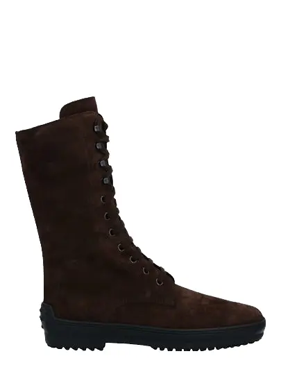 TOD'S Lace-up Ankle Boots - Brown