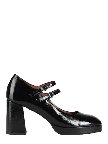JONAK Soft Leather Pumps - Black