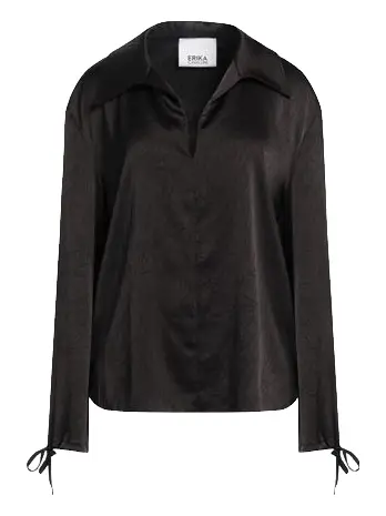 Erika Cavallini Satin Top - Black