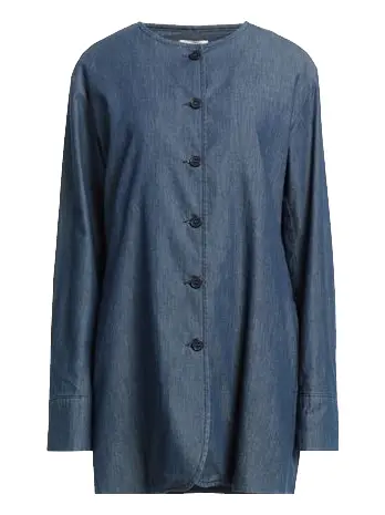 ALESSIA SANTI Overcoat Trench Coat - Blue