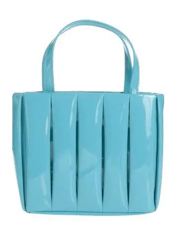 THEMOIRE Tote Bag With Detachable Shoulder Strap - Azure