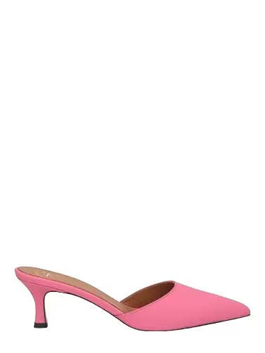 ATP ATELIER Leather Mules - Pink