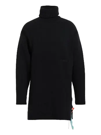 OFF-WHITE™ Bouclé Turtleneck - Black