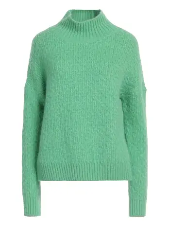 Maje Knitted Turtleneck Sweater - Green