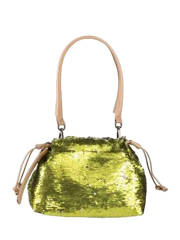 CORSIA Handbag With Sequins - Green
