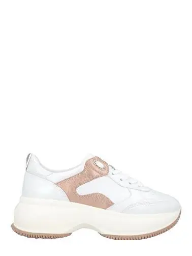 Hogan Soft Leather Sneakers - White