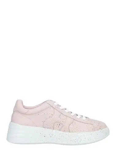 Hogan Light Leather Low-top Sneakers - Pink
