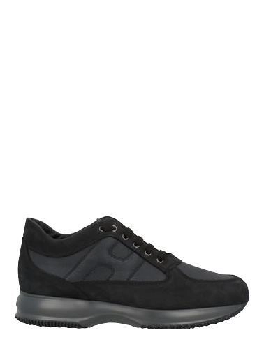 Hogan Sneakers Size Soft Leather - Black