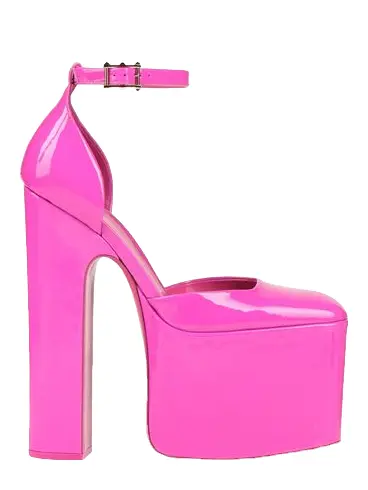 Valentino Garavani Platform Ankle-strap Pumps - Pink