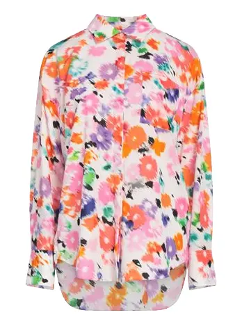 MSGM Floral Shirt - White