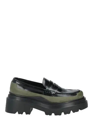 Plan C Chunky Loafers - Black