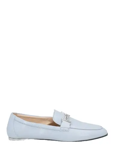 TOD'S Leather Loafers - Blue