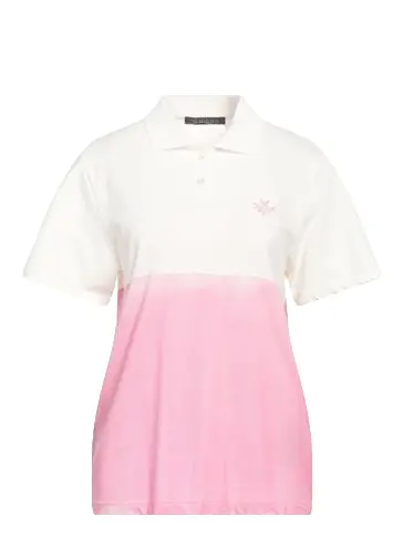 Mr & Mrs Italy Polo Shirt In Cotton And Elastane - Pink