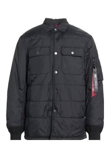 ALPHA INDUSTRIES X NEIL BARRETT Puffer Jacket - Black