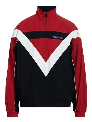 Valentino Garavani Jacket In Techno Fabric - Red