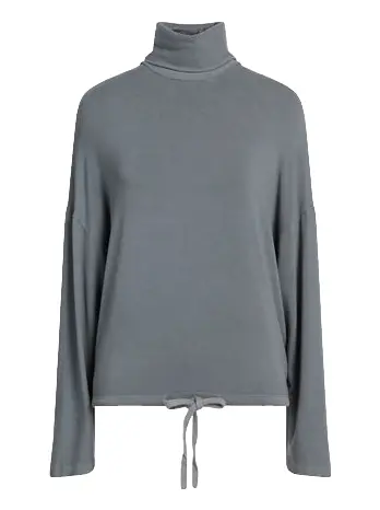 Majestic Filatures French Terry Turtleneck Sweatshirt - Grey