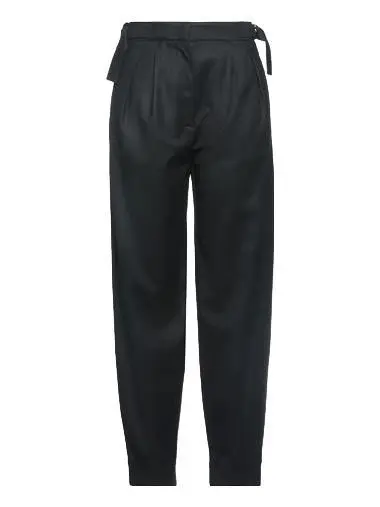 DRUMOHR Virgin Wool Tapered Leg Pants - Black