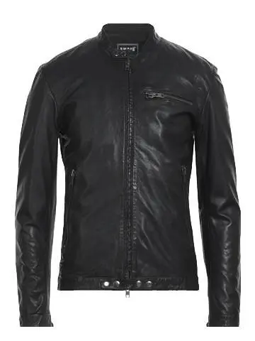 SWORD 6644 Jacket Size Soft Leather - Black