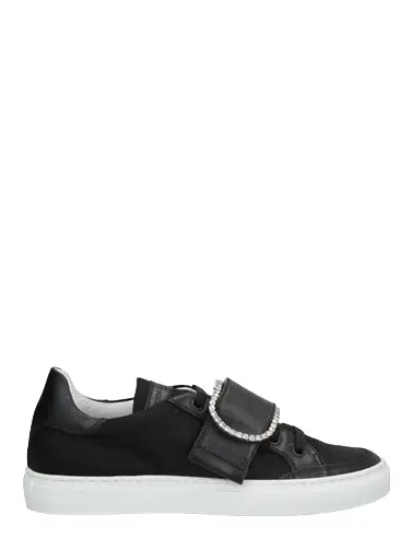 John Galliano Leather Sneakers - Black