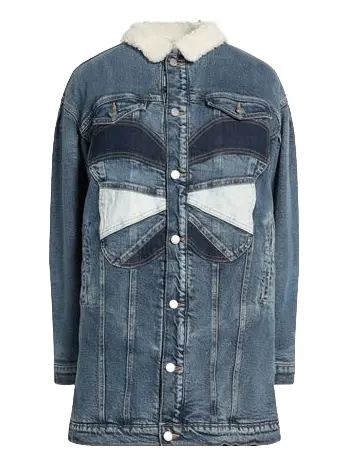 Red Valentino Denim Trucker Jacket - Blue