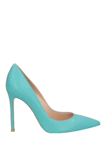 GIANVITO ROSSI Pumps In Leather - Blue