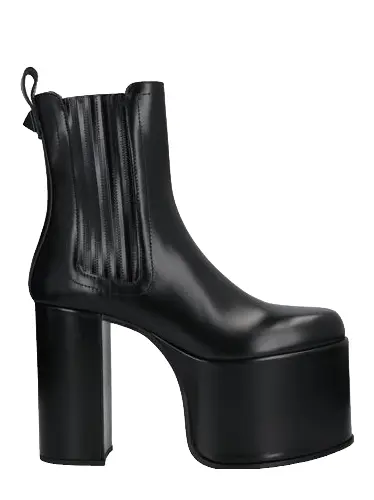 Valentino Garavani Leather Chelsea Boots - Black