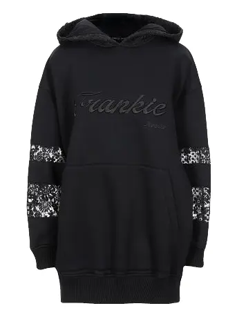 FRANKIE MORELLO Sweatshirt With Lace - Black